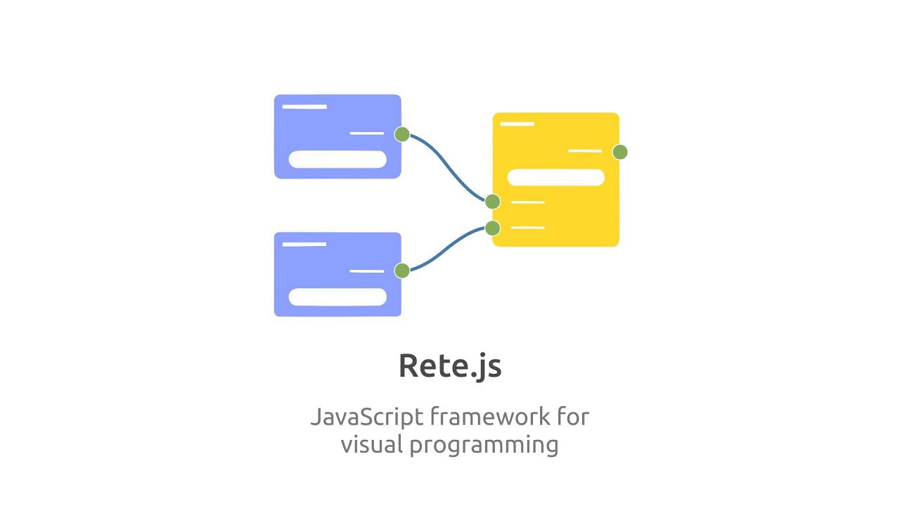 Rete.js 2: JavaScript framework for visual programming | Intro