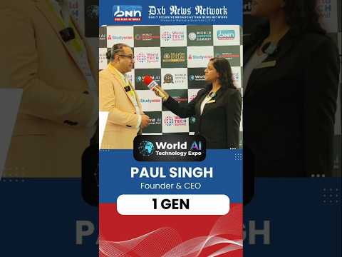 Paul Singh 1GEN is Solving Real-World Problems Through Smart Tech | World AI Tech Expo 2025