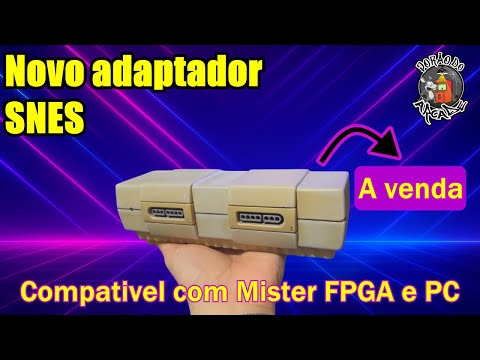 ???? Novo Adaptador SNES para MiSTer FPGA e PC Testes de Input Lag e Compatibilidade!