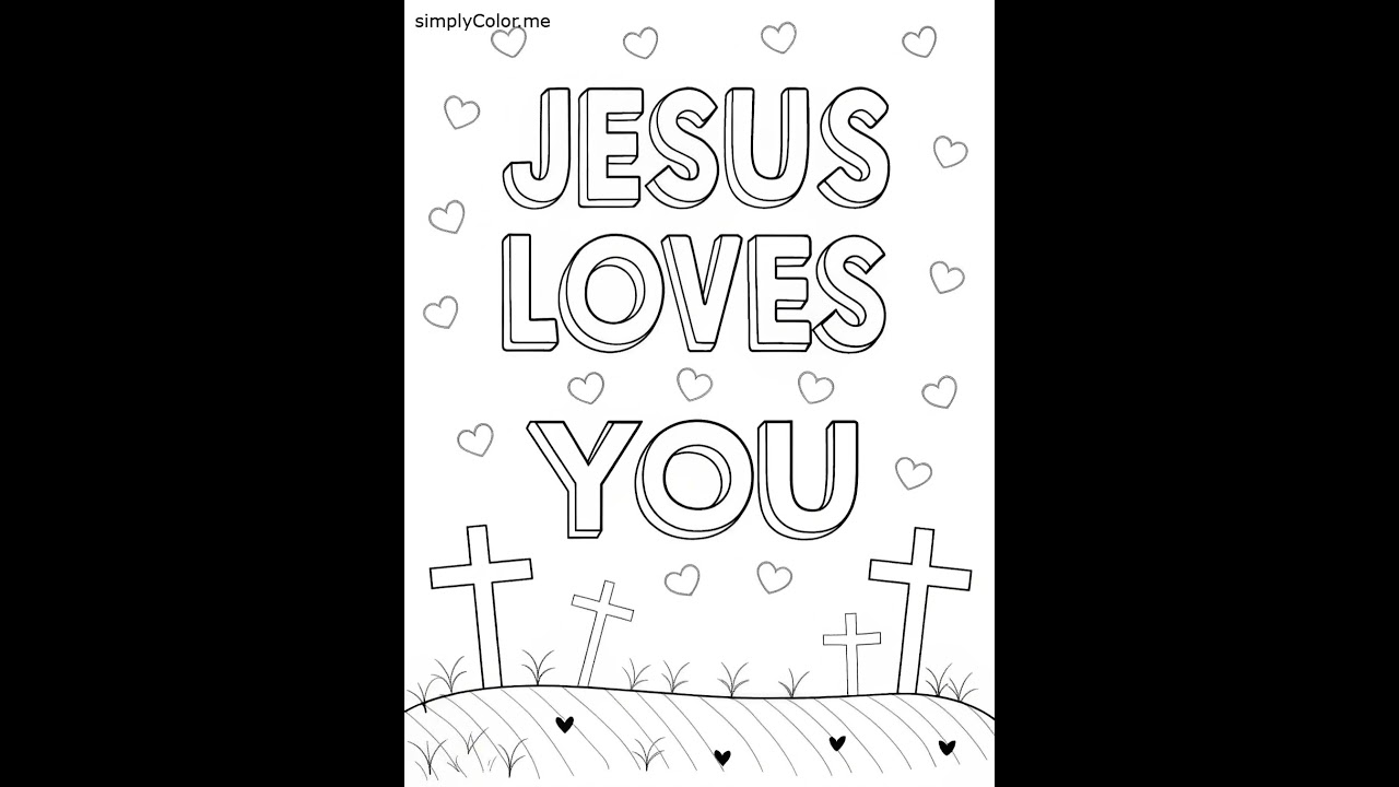 6 Jesus coloring pages for free #jesuschrist #coloringpages