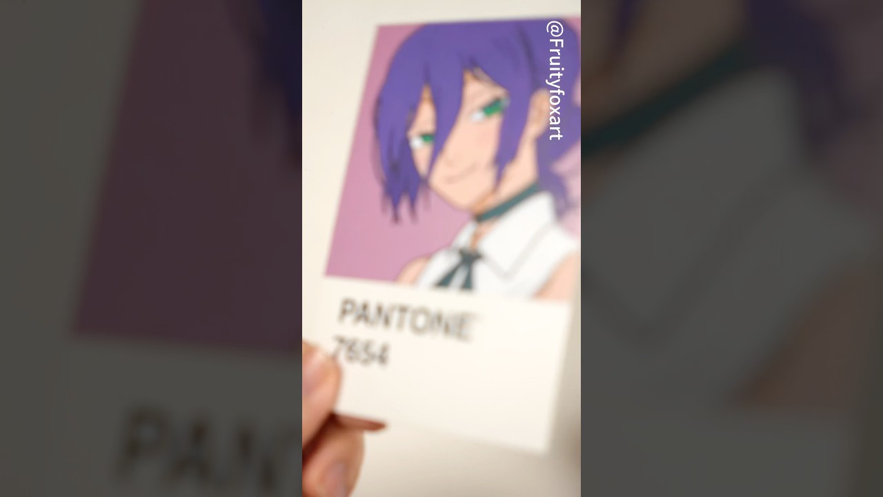 Drawing Reze Chainsaw Man Reze Arc 2025 Pantone 100 Postcards #anime