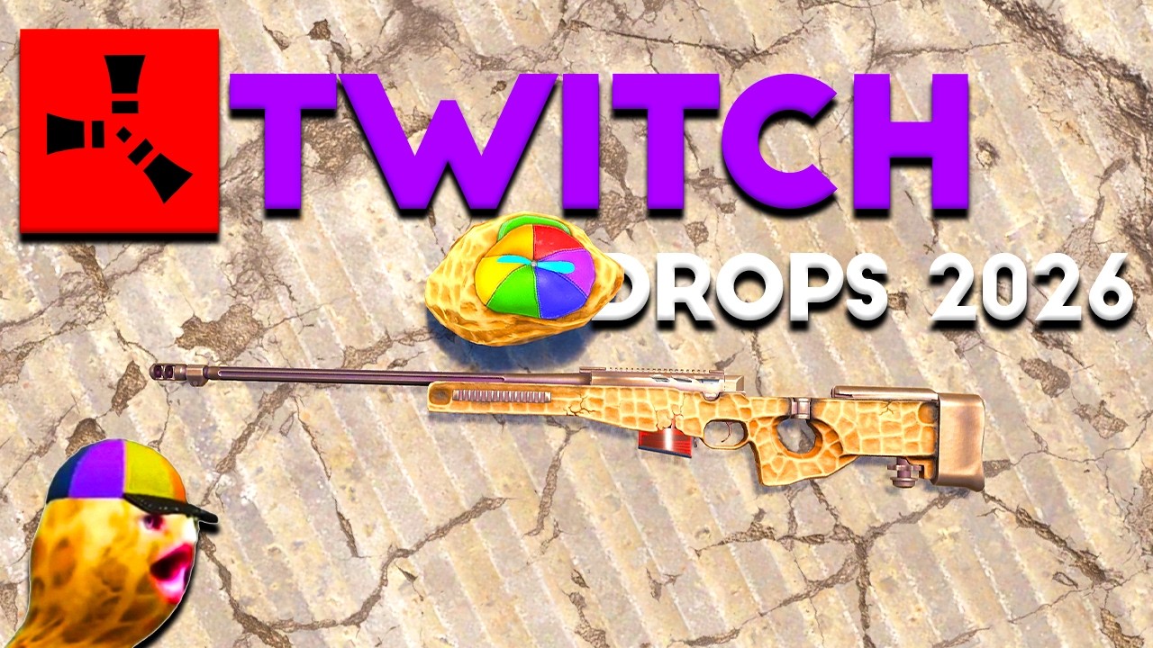 Testing TheBurntPeanut's Rust Twitch Drops in-Game!
