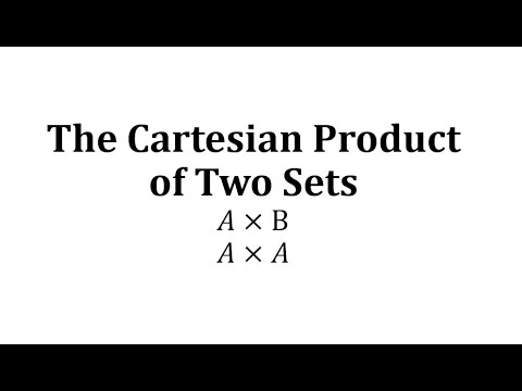 The Cartesian Product of Two Sets | Math Help from Arithmetic through ...