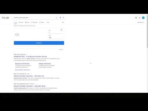 Using a Random Number Generator (1-100) Every Day Until I get 69! (Day 2)