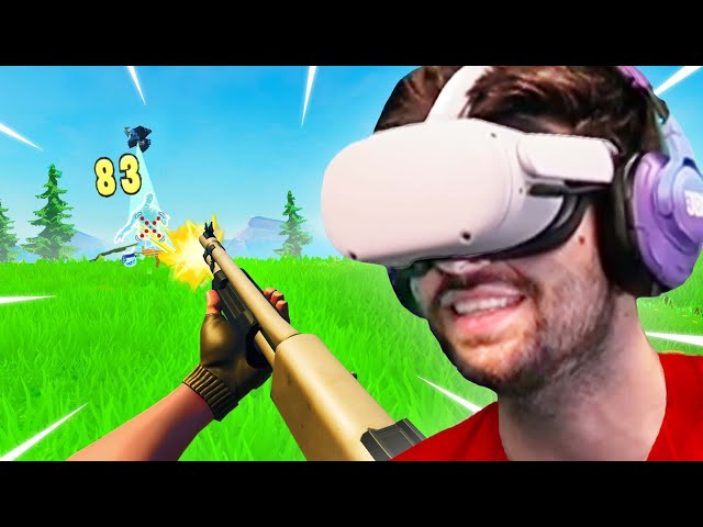 Fortnite VR played by SypherPK shows Metaverse