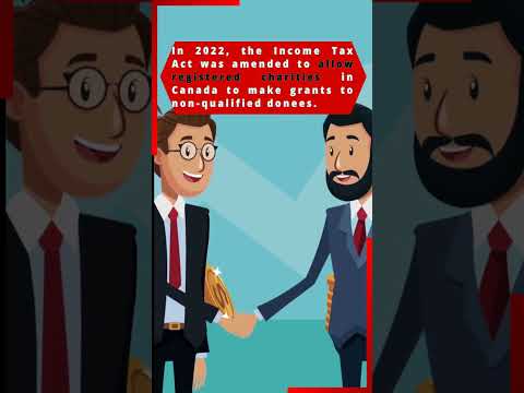 Q: 2022 Income Tax Act amendment for Canadian charities & new opportunities?