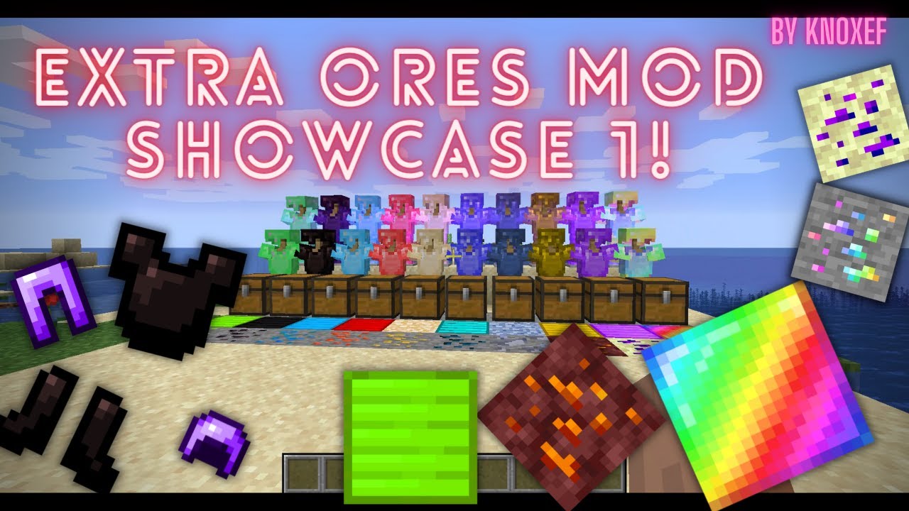 Extra Ores Mod Showcase (VERY EARLY TEST)! (Fabric) - Minecraft