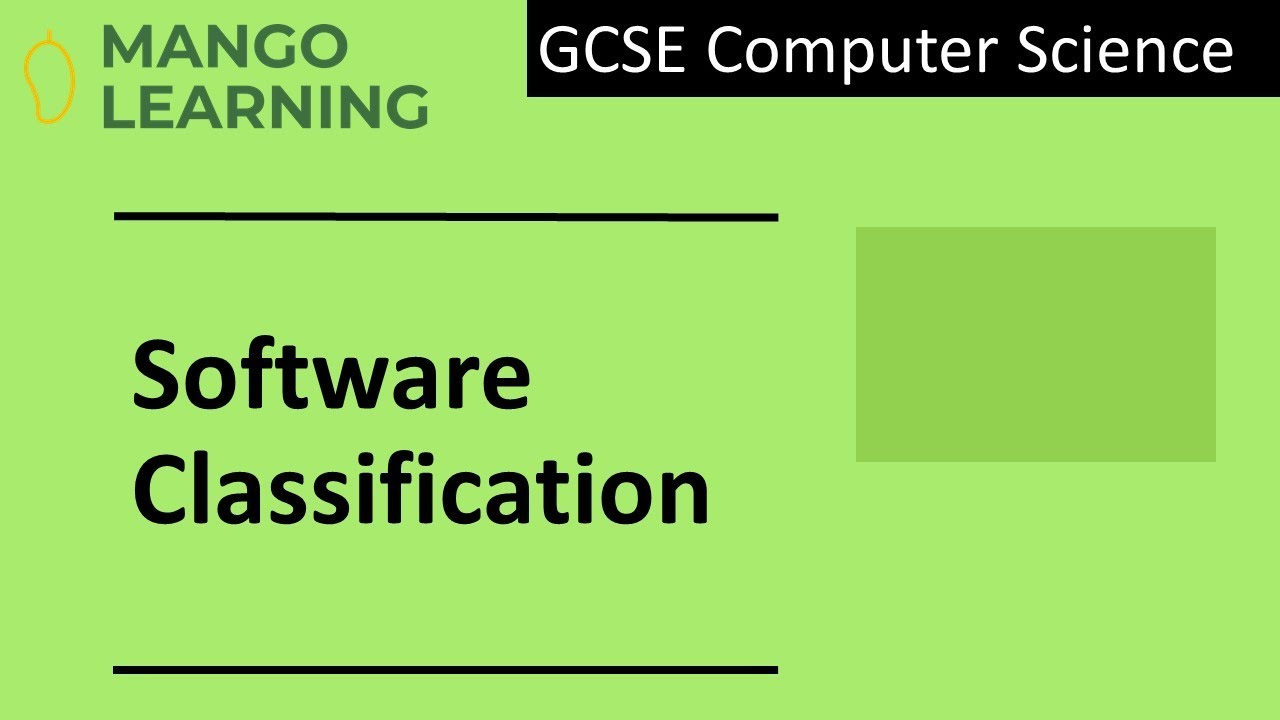 Software Classification
