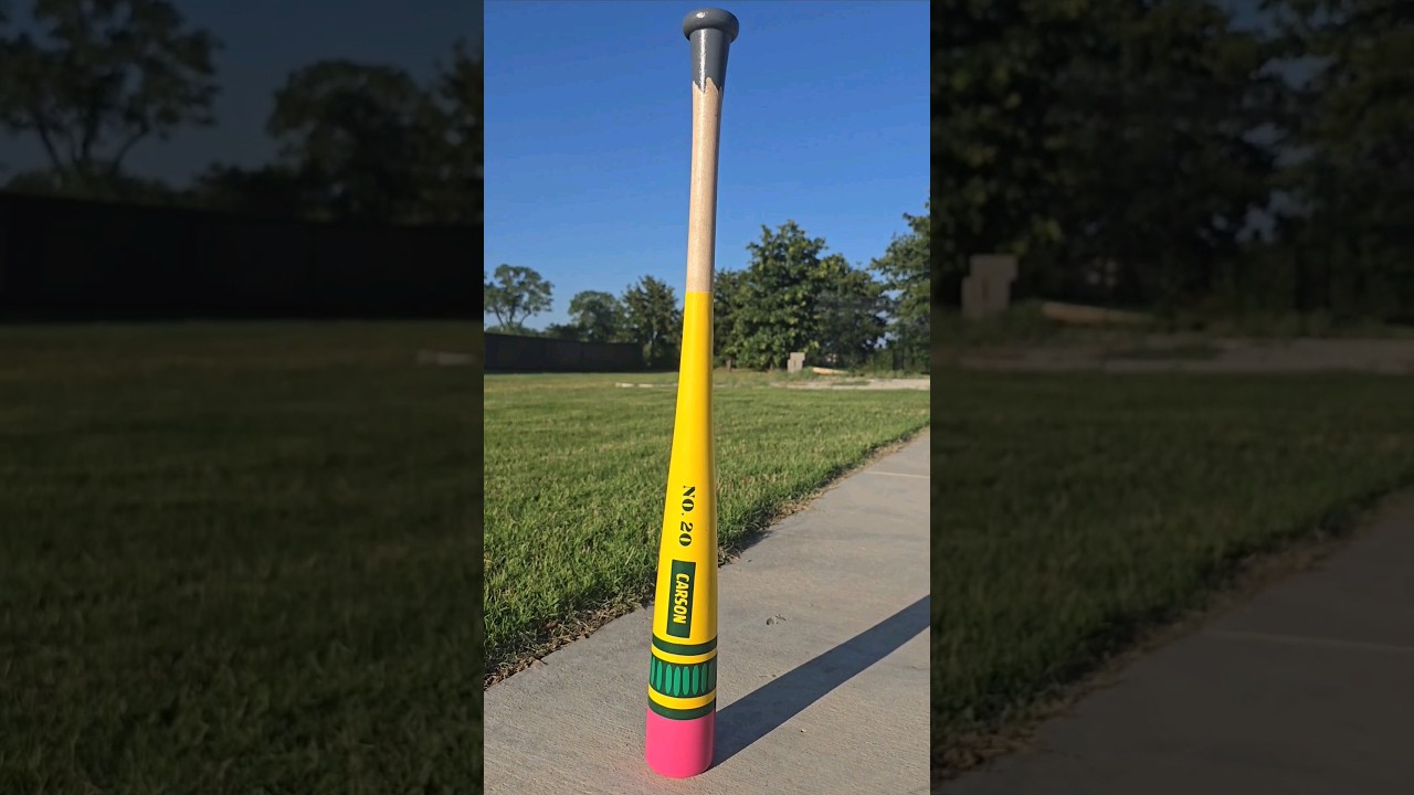 Design your own Pencil Bat day! #baseballlife #baseball #baseballlove