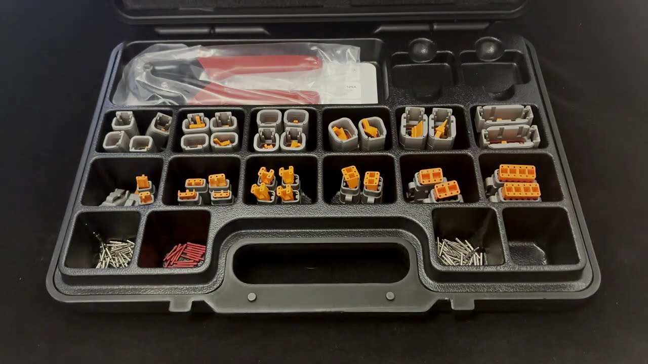 TE Connectivity Deutsch DTMKIT-2 DTM Series Connector Kit with Crimper