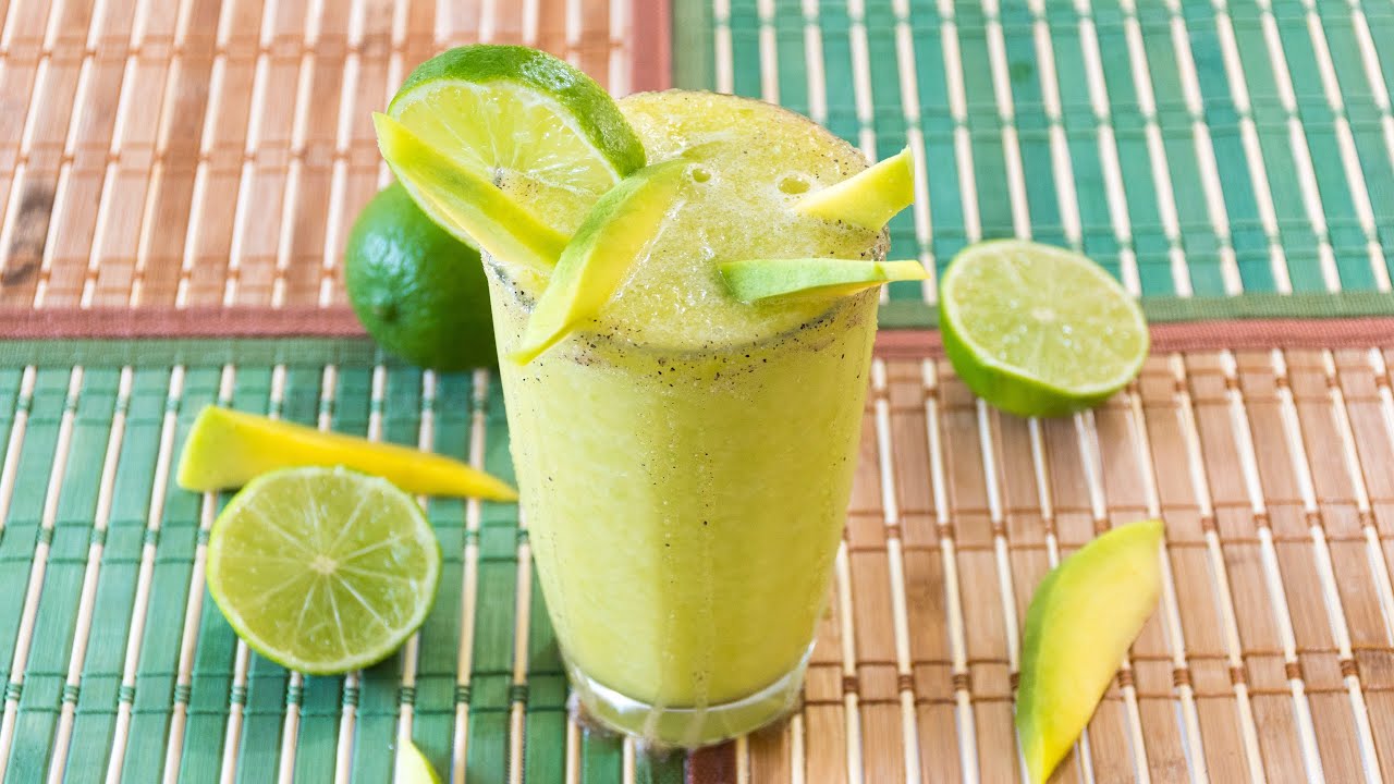 CÓMO HACER GRANIZADO DE MANGO BICHE / MANGO VERDE [FRAPPÉ DE MANGO]