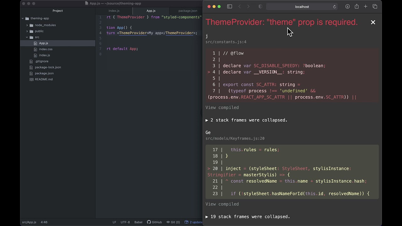 Theming React Apps With Styled Components