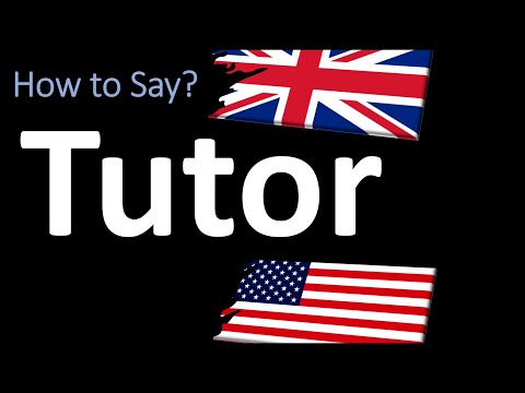 How to Pronounce Tutor? | UK British Vs USA American English Pronunciation