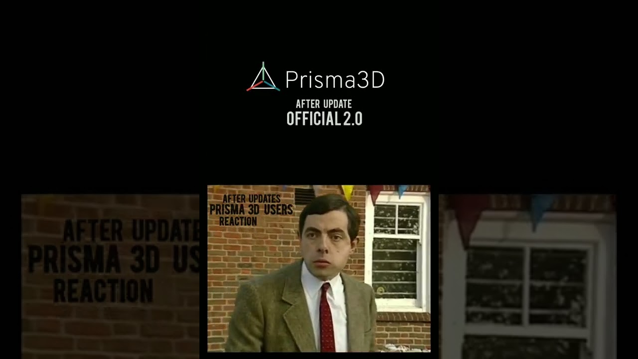 After Updates Prisma 3D users reaction be like -.-