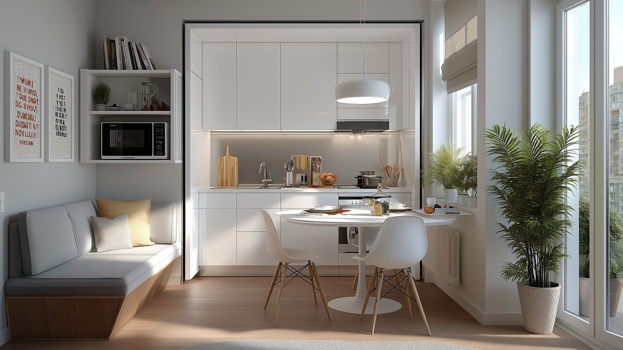 Top 7 Genius Tiny Kitchen Ideas for Small Apartments | Space-Saving Design Hacks