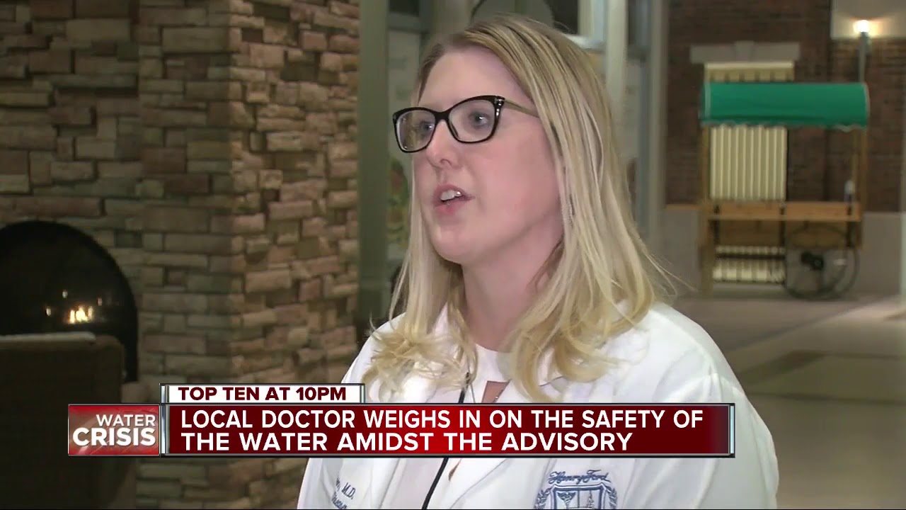 Doctors discuss the risks behind drinking contaminated water