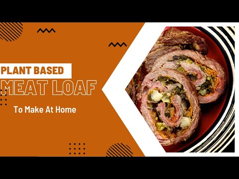 BEST Plant-Based Meatloaf | Meatloaf Dinner Meal Prep