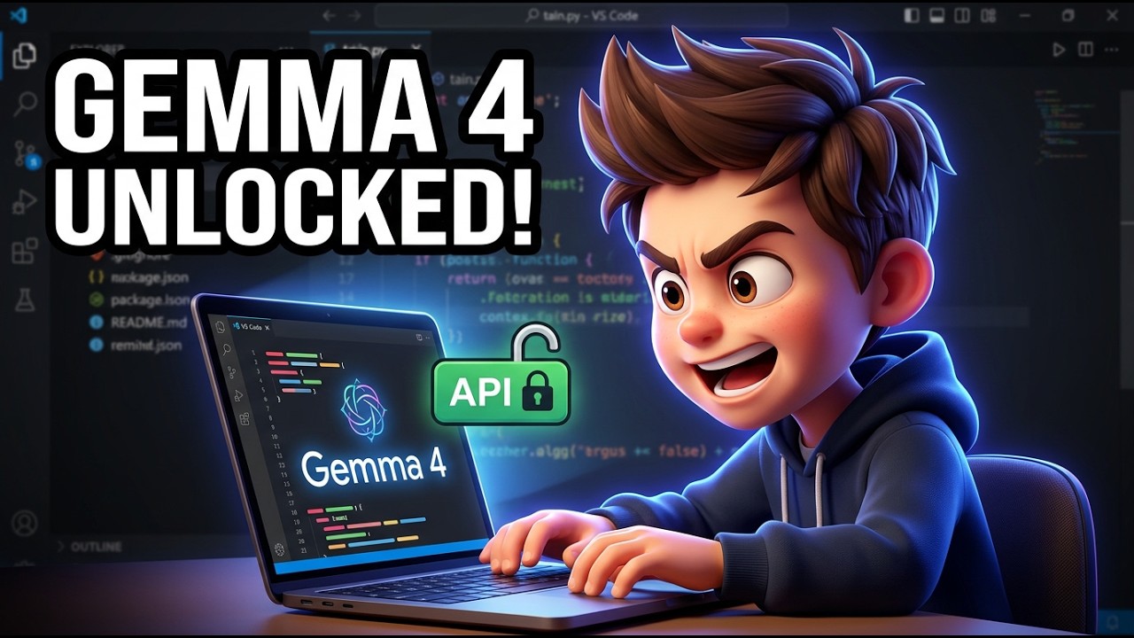 How to Use Gemma 4 in VS Code with Free API Key (Full Guide)