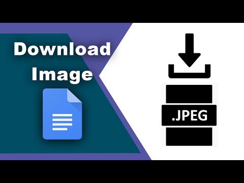 How to download an image from google docs document