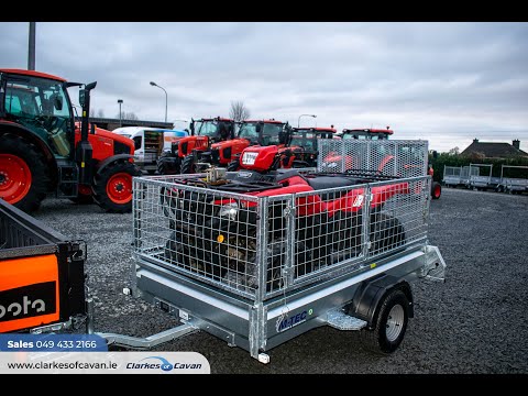NEW M-Tec Quad Master Trailer with Side Access Gate - Clarkes of Cavan