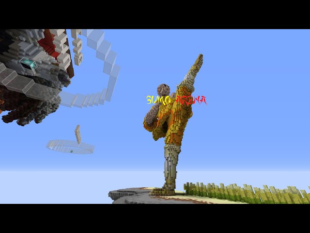 Sumo Arena Organics 100x100 Minecraft Map