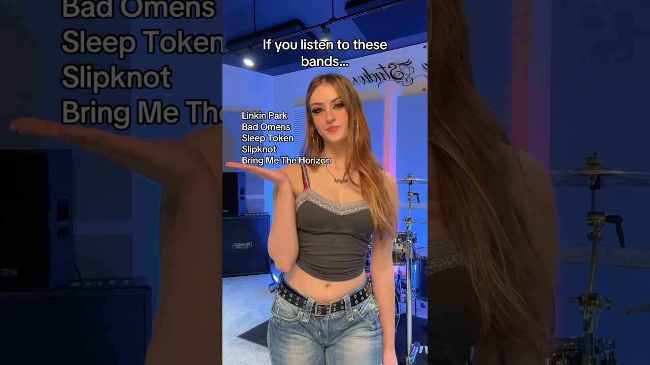 If you listen to any of these bands… 😱 #rock #metal #emo #metalhead