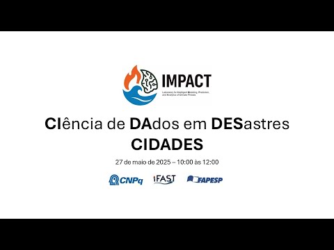 CIência de DAdos em DESastres (CIDADES)