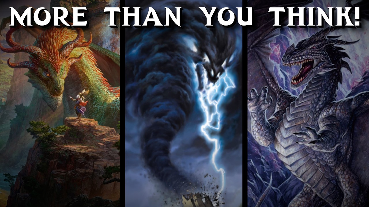 All Types of Dragons in D&D Explained
