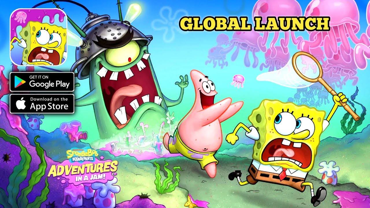 SpongeBob Adventures: In A Jam - GLOBAL LAUNCH - Android Gameplay