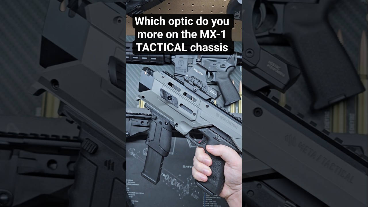 MX-1 CHASSIS WITH MODS - WITH THE GLOCK 20 10MM @metatactical#glock20 #g20 #mx1 #metatactical