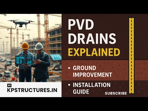 PVD Drains Explained: Ground Improvement Benefits & Installation Guide