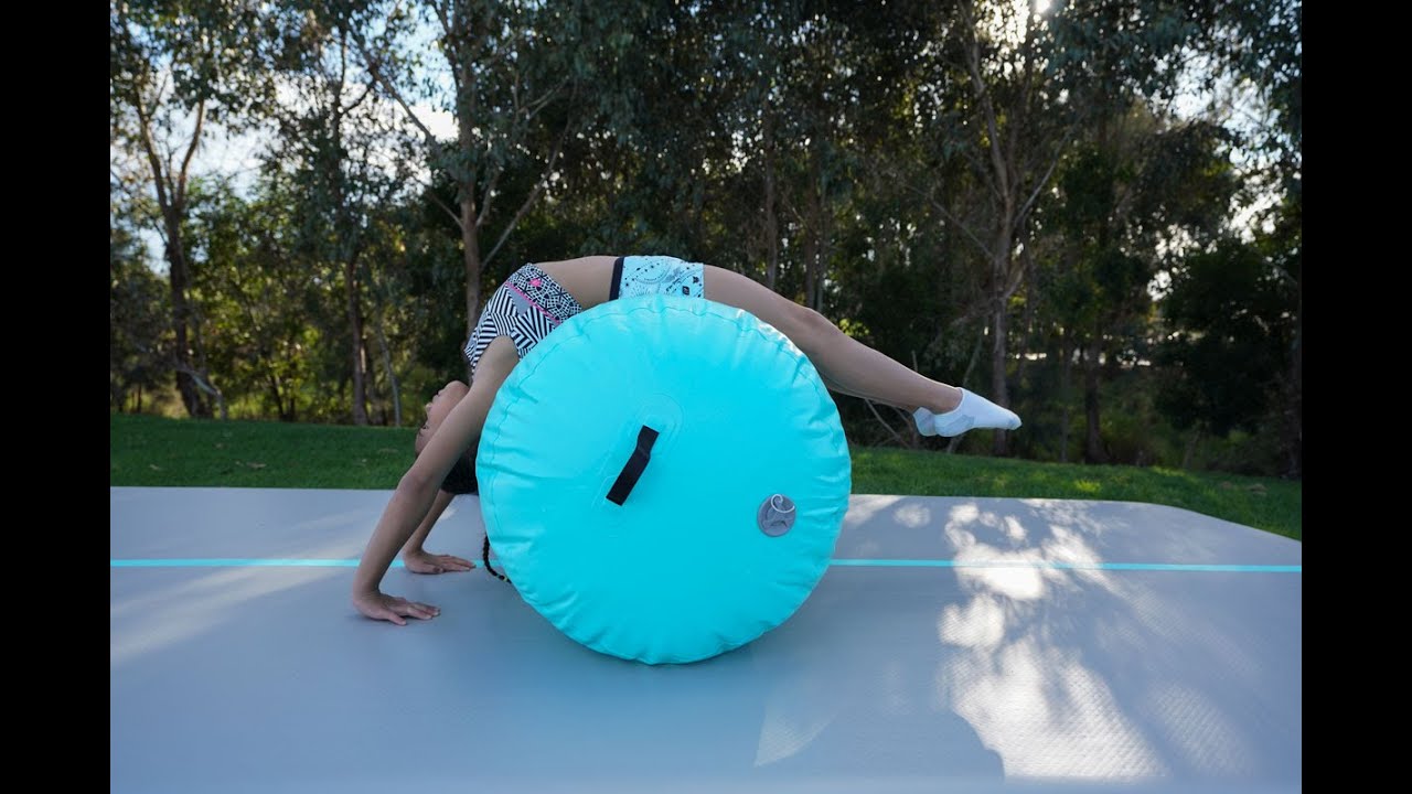 Air Barrel Inflatable Roller – Multiple Sizes (Mint)