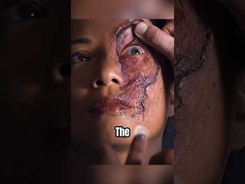 She can transform her face into someone elseās with the blink of an eye #shorts #viral