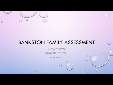 G,Williams Family Assessment Powerpoint