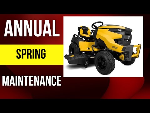 Cub Cadet XT2 Tractor Full Annual Service