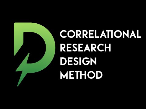 Correlational Research Design Method