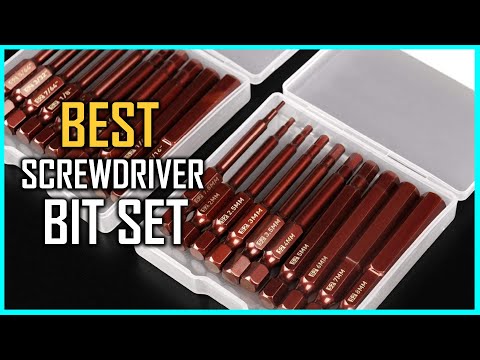 Top 5 Best Screwdriver Bit Sets For  Impact Driver/Drill/Cordless Drill & Power Drill [Review 2024]