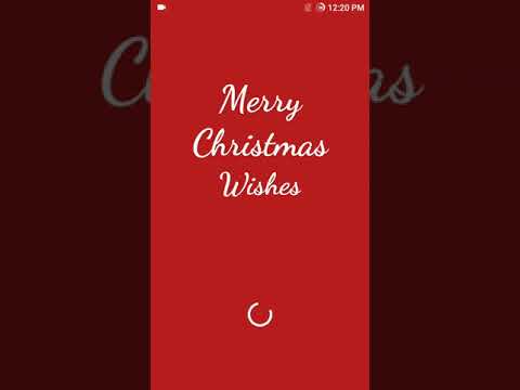 How to use Merry Christmas Wishes Images for Friends & Family Android Application