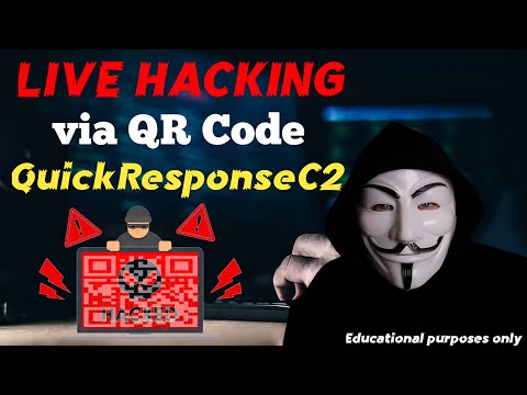 This QR Code Gave Me Full Shell Access! 😱 (QuickResponseC2 Tool Demo)