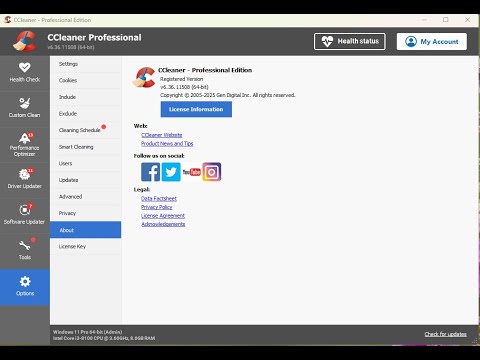 CCLEANER PRO 2025 ACTIVATION KEY