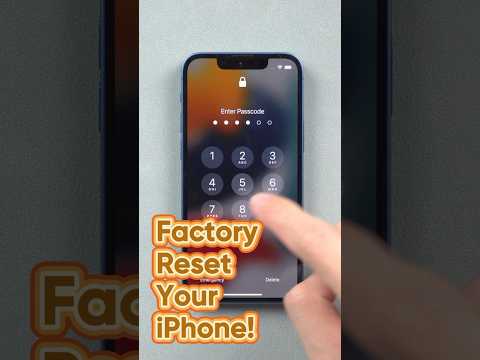 ????How to Factory Reset iPhone without Password | if You Forgot iPhone Passcode❓ 2025