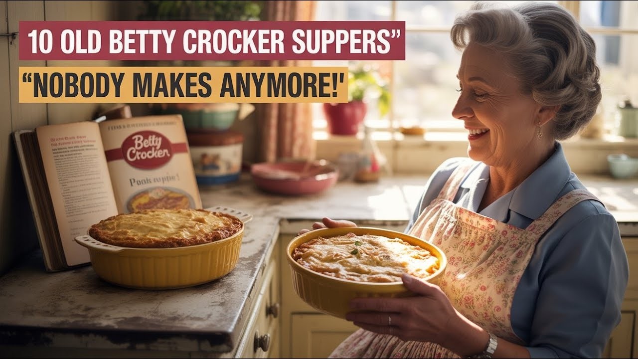 “10 Forgotten Betty Crocker Recipes You Need to Try Before They Disappear”