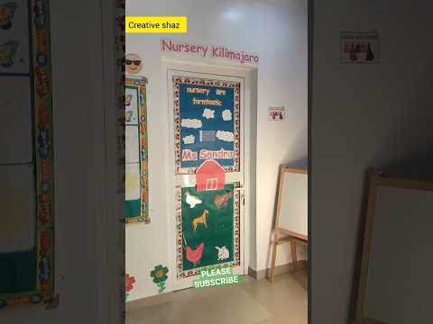 DIY classroom door decoration ideas/easy ideas of classroom door decoration #classroom #doordecor