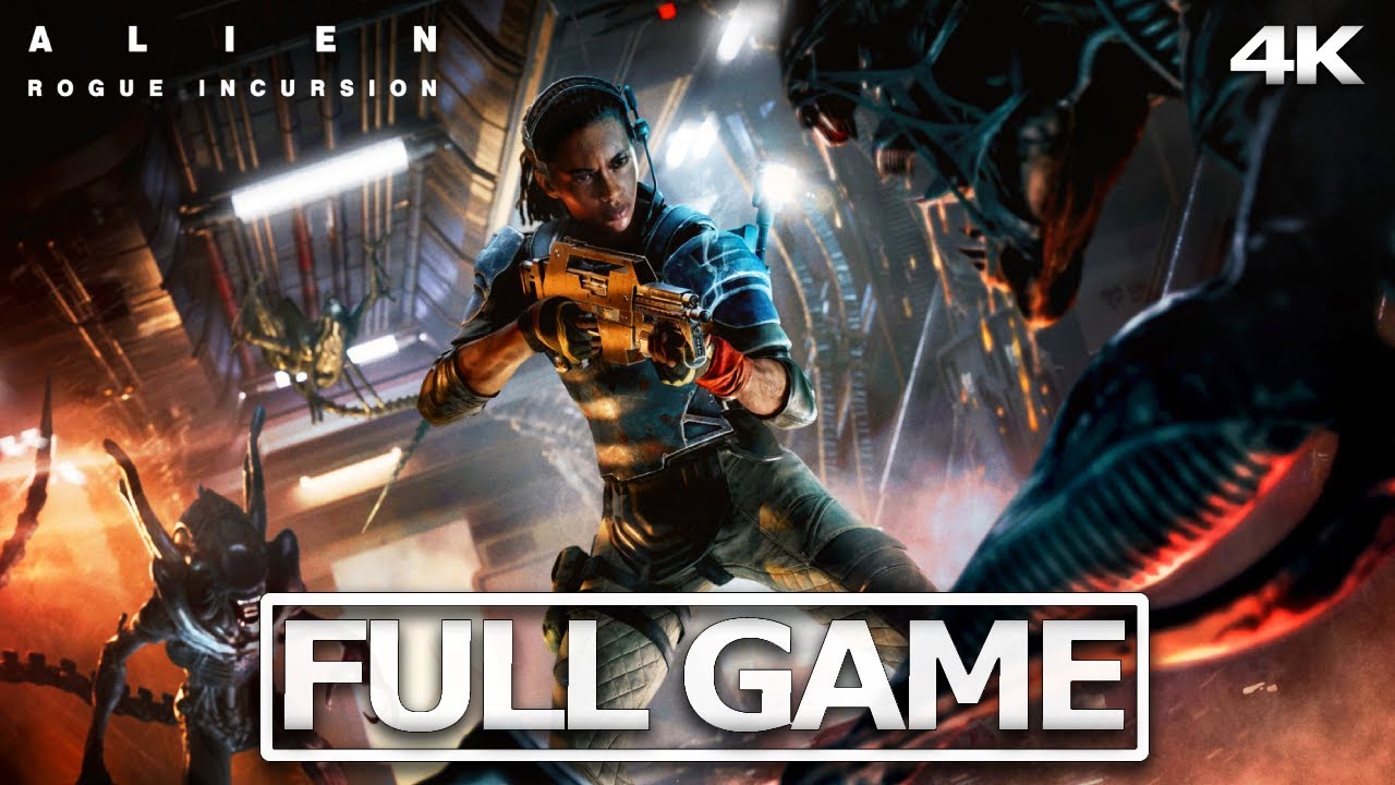 ALIEN: ROGUE INCURSION EVOLVED EDITION Full Gameplay Walkthrough / No Commentary【FULL GAME】4K UHD