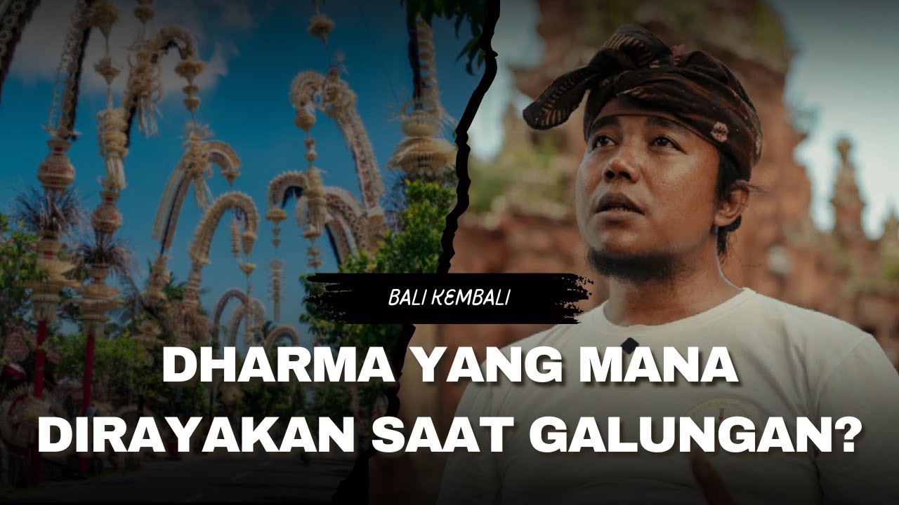 Guru Rai (Balinese Writer): Has the implementation of Galungan experienced deviations!?