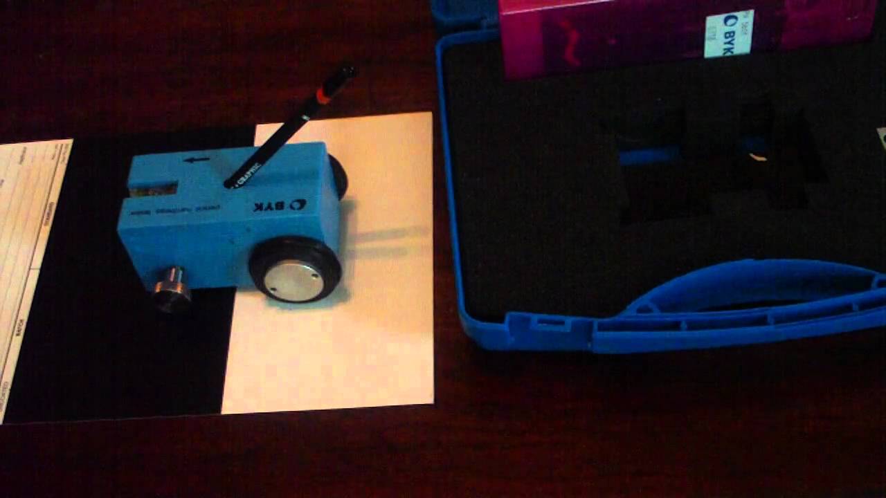 BYK-Gardner Pencil Hardness Tester Part 2