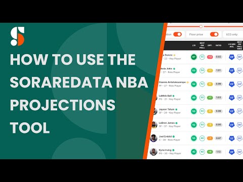 How to Use the SorareData NBA Projections Tool