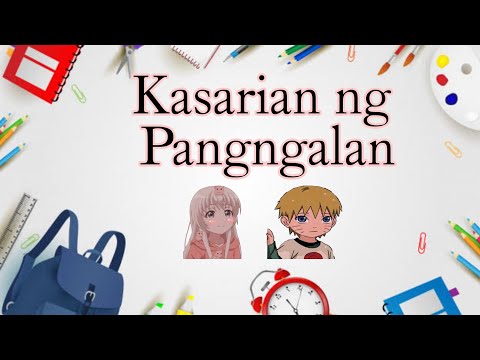 Kasarian ng Pangngalan