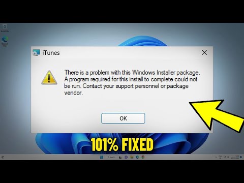 Problem Windows Installer Package in Windows 11 /10/8/7 - How To Fix Program / DLL / Script .msi ✅