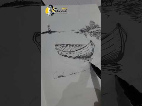 Aerial perspective #drawing ❤️✨ #shorts #video @mr.art-wala